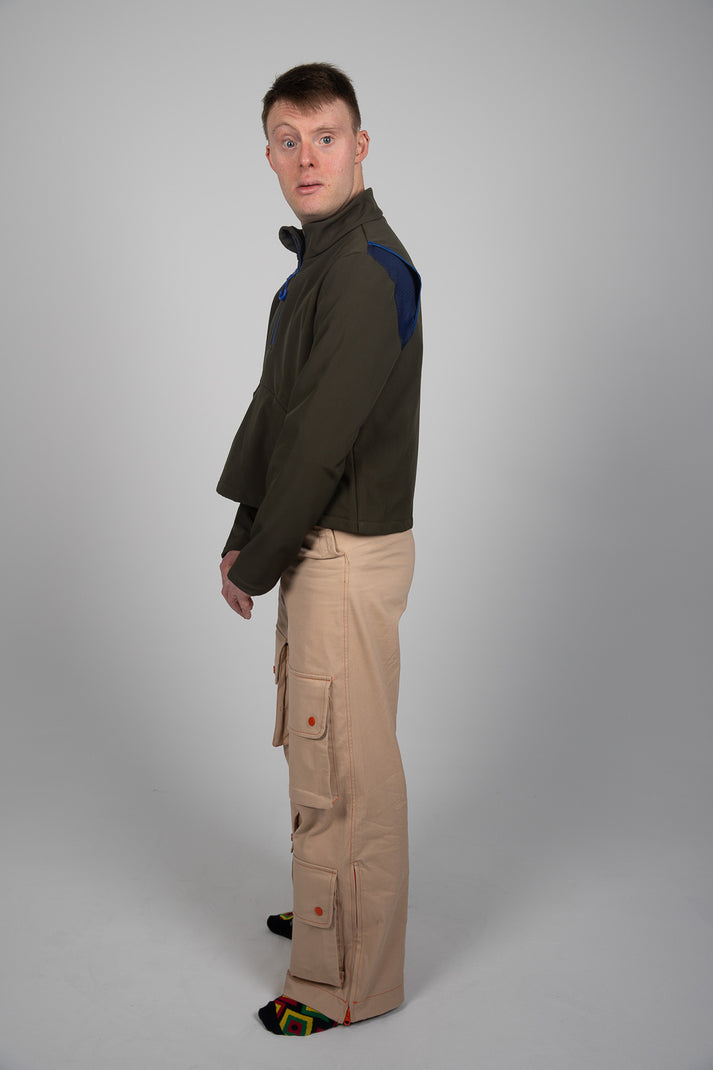 Standard Cut Side Opening Cargo Trouser – Intotum Adaptive Fashion