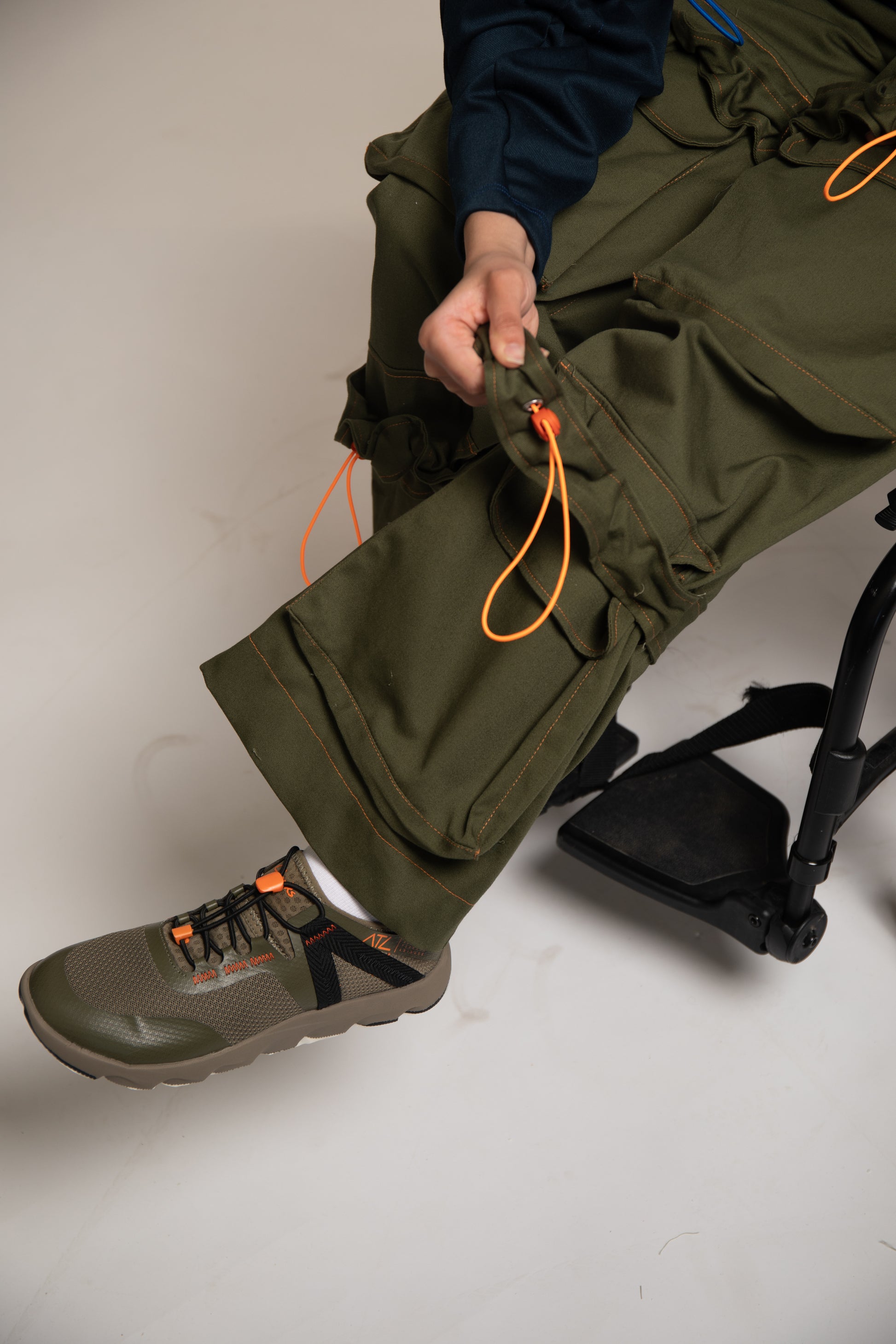 *Coming Soon* Side Opening Seated Cargo Trouser with Hoist Bands ...